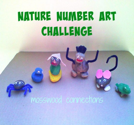 Nature Number Art Challenge - Mosswood Connections