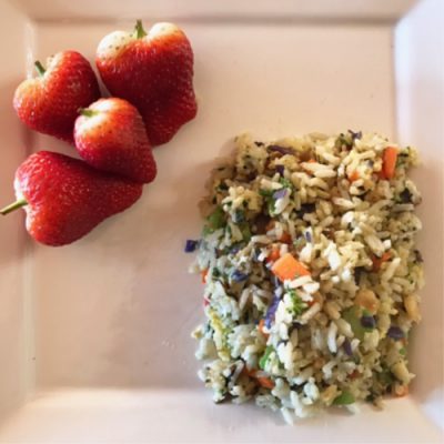 Rainbow Confetti Fried Rice - Mosswood Connections