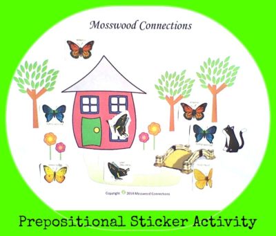 Five Fun Activities for Teaching Prepositions - Mosswood Connections